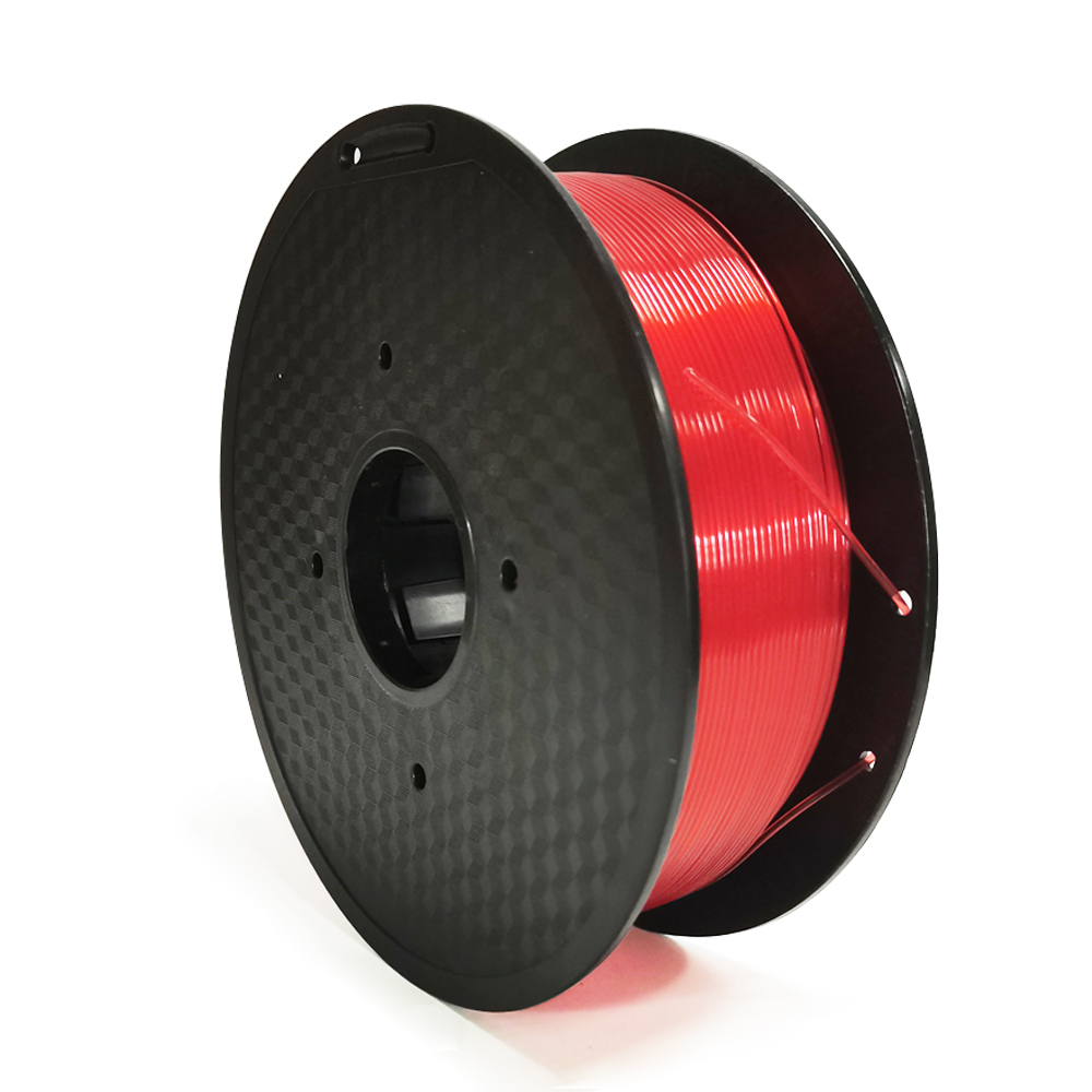 Transparent Red PLA Filament 1kg