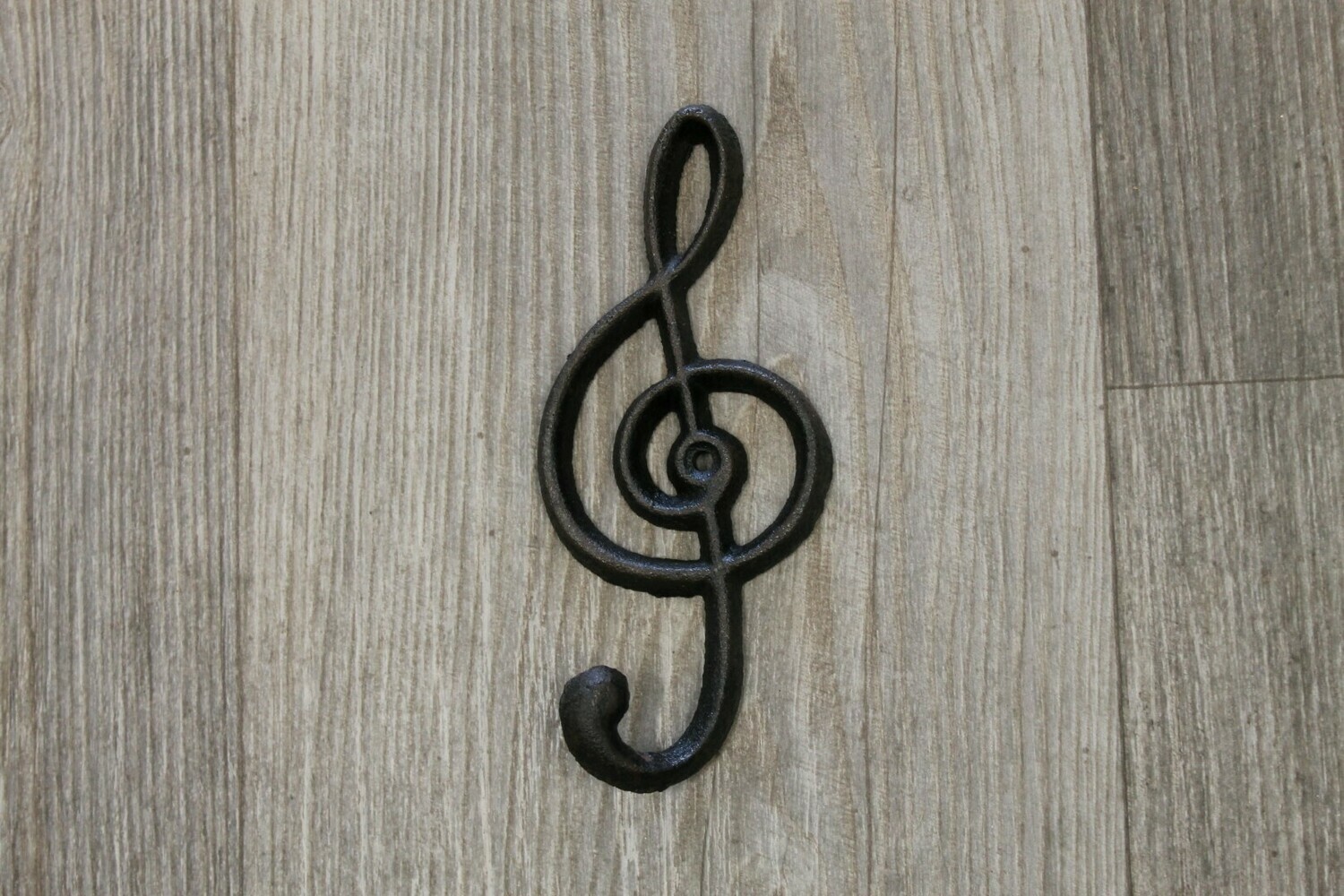 Cast iron note hook