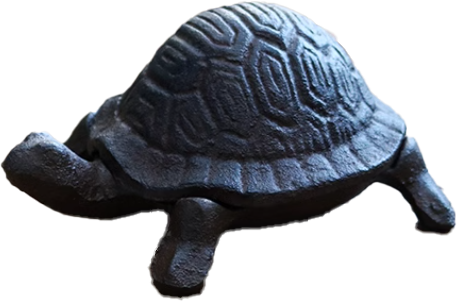 Cast Iron Turtle Key Box